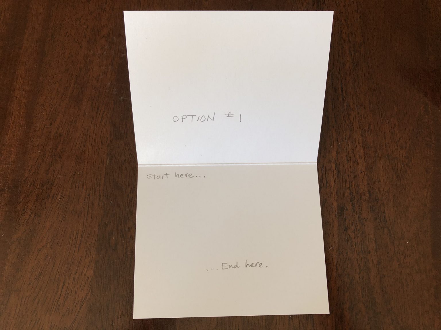 Where to Start Writing on a Folded Note | Grace & Gratitude Blog