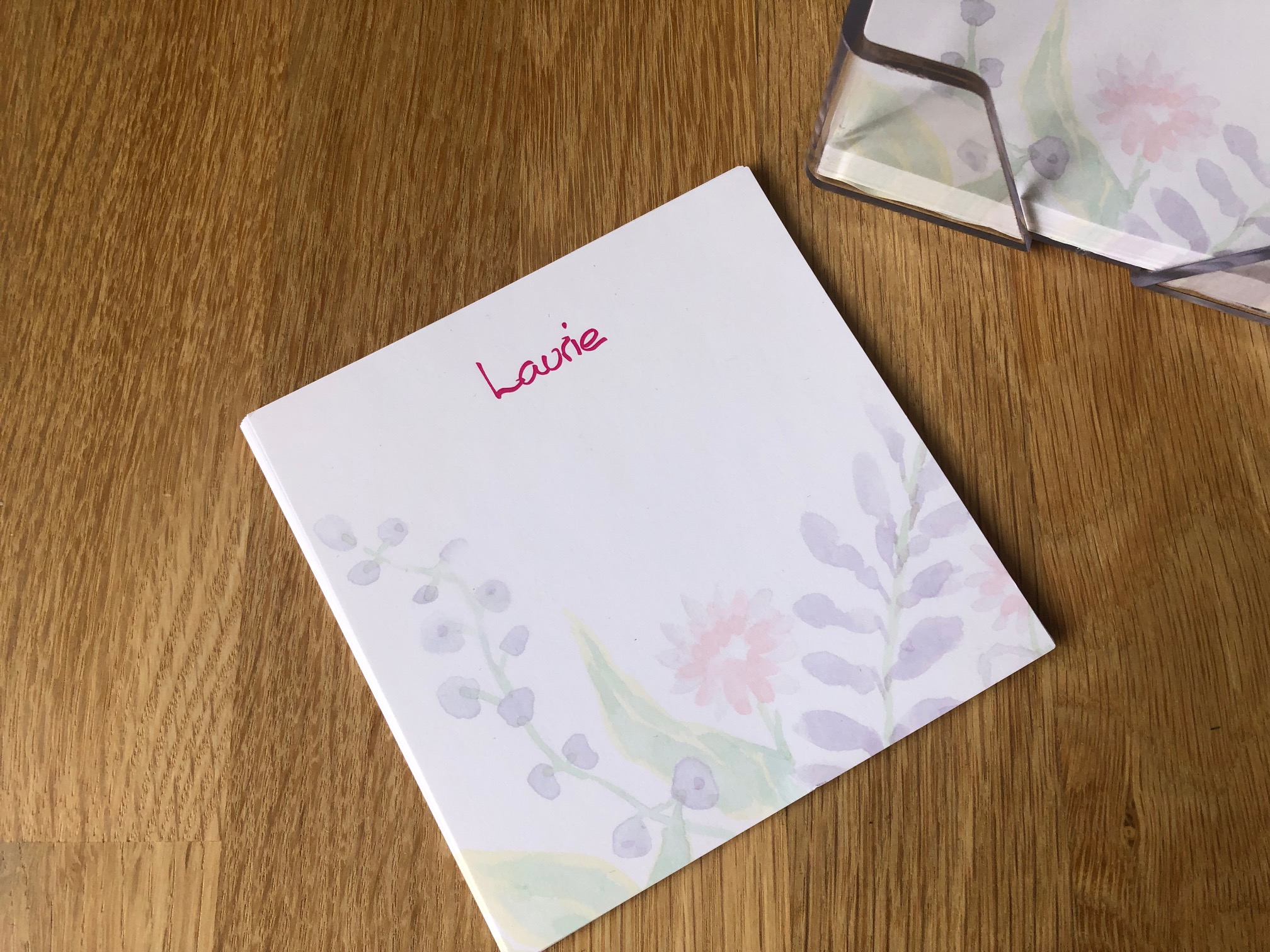 What stationery do I need in my desk?