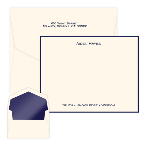 Embossed Graphics | Raised Print Cards | Printed Correspondence Cards ...