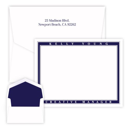 Embossed Graphics | Raised Print Cards | Printed Correspondence Cards ...