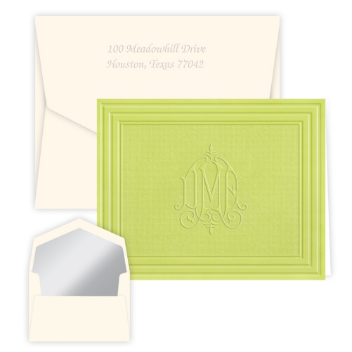 Embossed Notes | Personalized Folded Notes | EmbossedGraphics.com