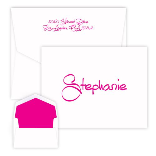 Embossed Graphics | Raised Print Notes | Personalized Printed Notes ...