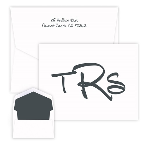 Oversized Notes | Personalized Folded Notecards | EmbossedGraphics.com
