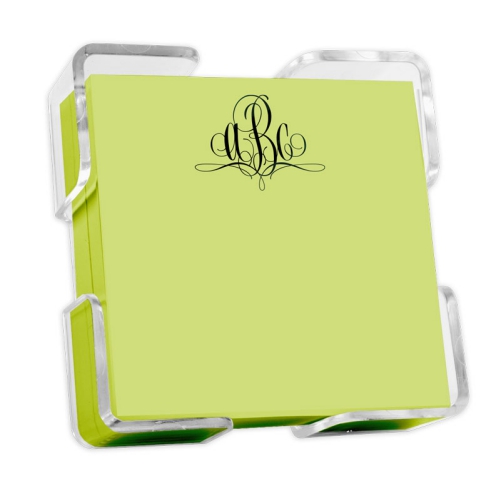 Monogrammed Notepads | Personalized Note Pads | EmbossedGraphics.com