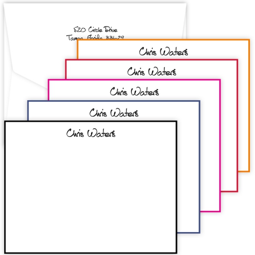 Embossed Graphics | Raised Print Cards | Printed Correspondence Cards ...