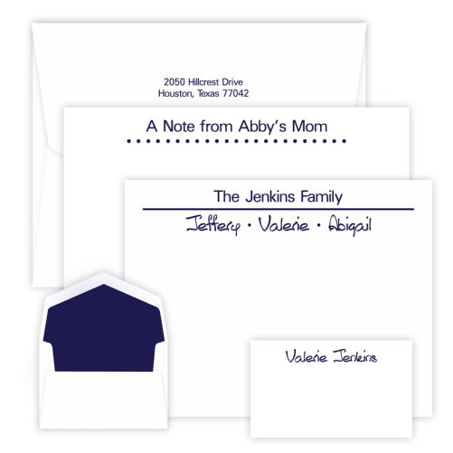 Embossed Graphics | Raised Print Cards | Printed Correspondence Cards ...